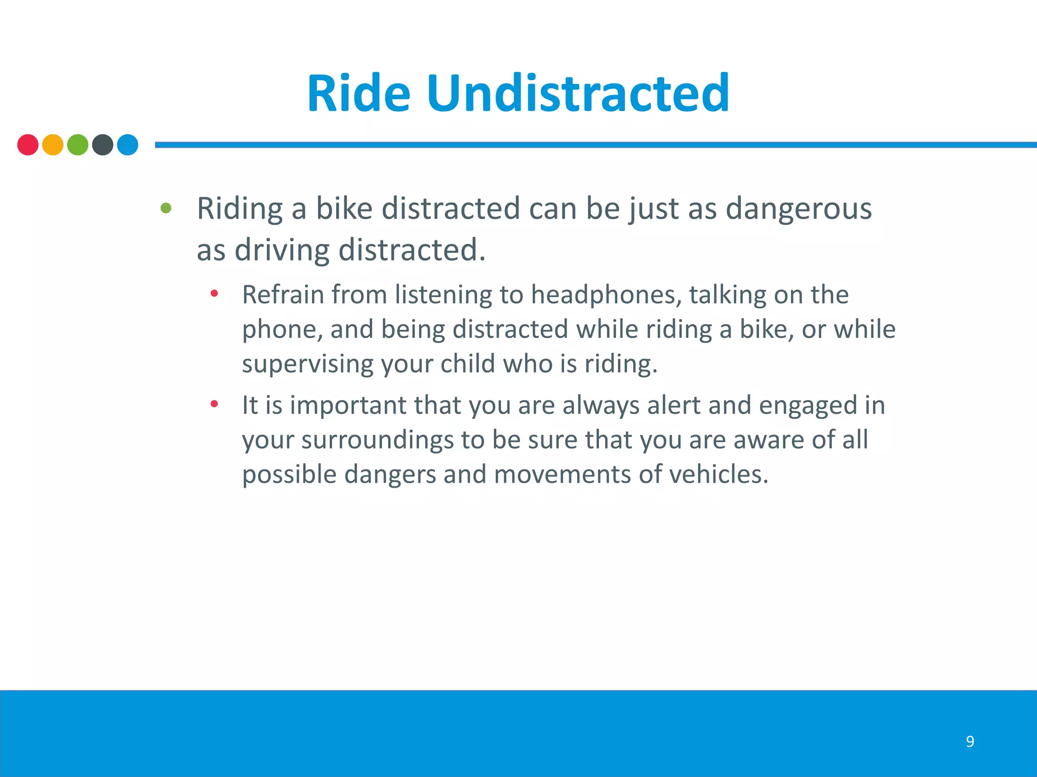 Bike Safety Presentation | PPTX