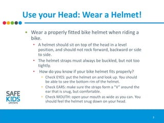 Bike Safety Presentation | PPTX