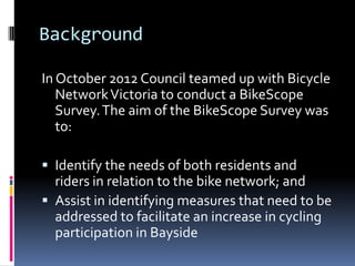BikeScope Survey | PPTX