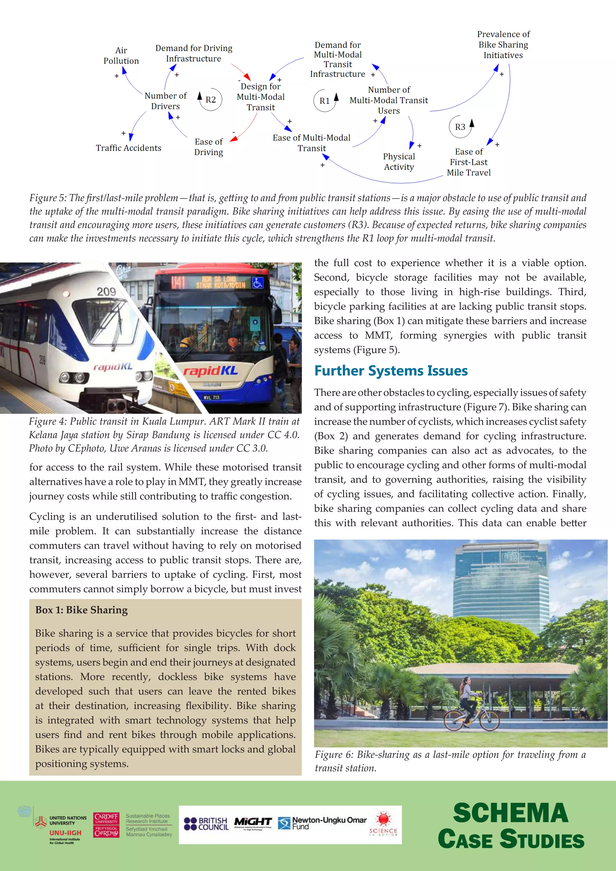 Bike Sharing for Multi-modal Transit - oBike | PDF