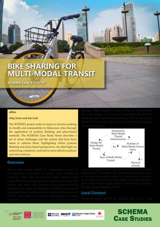 Bike Sharing for Multi-modal Transit - oBike | PDF