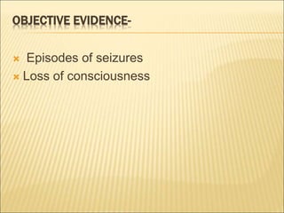 Case Presentation on Epilepsy. PharmD rmd | PPT