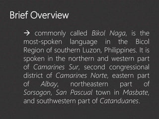 Bikolano Syntax | PPTX