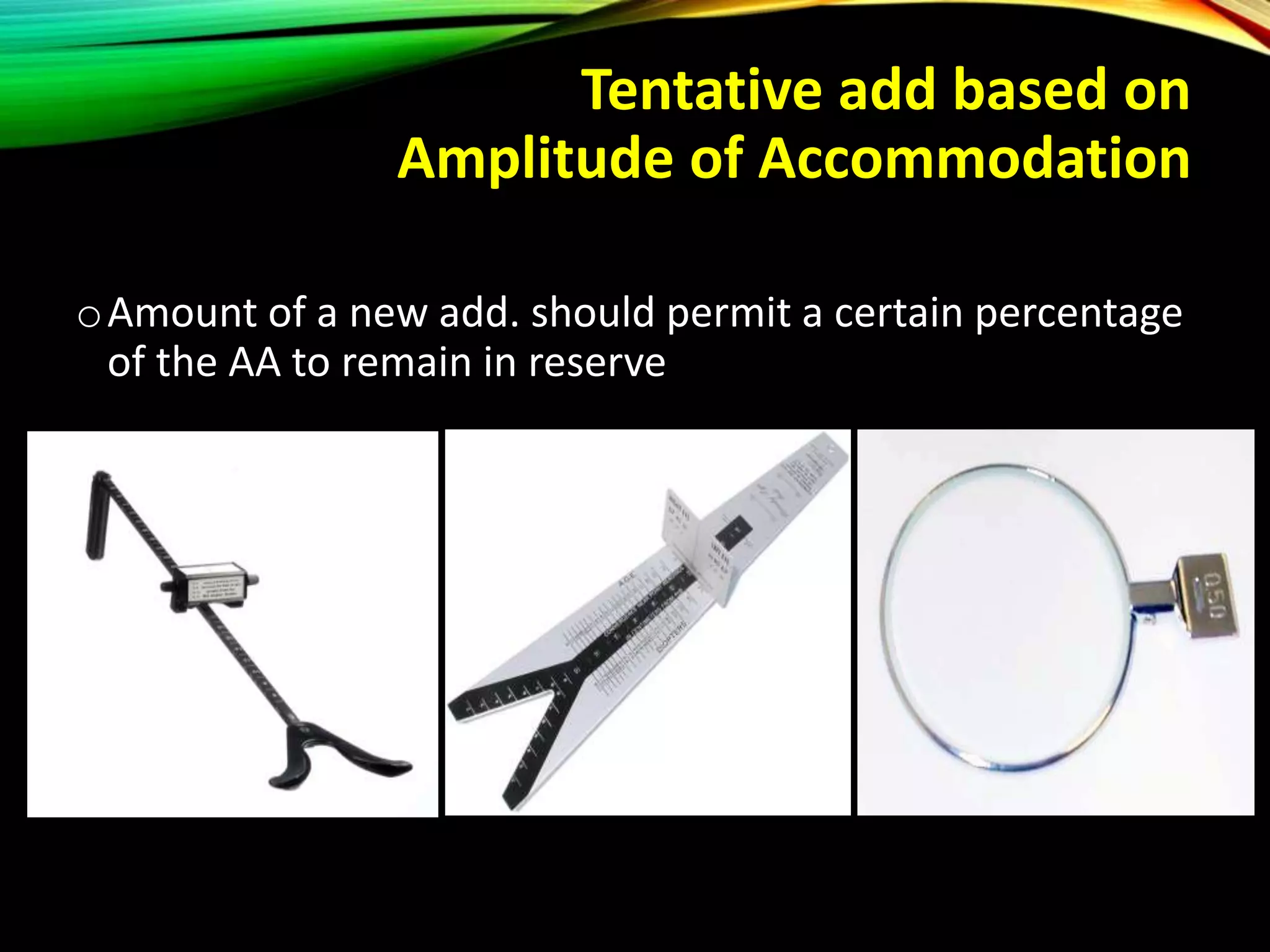 Presbyopia/ Methods of Presbyopic Addition Determination (healthkura ...