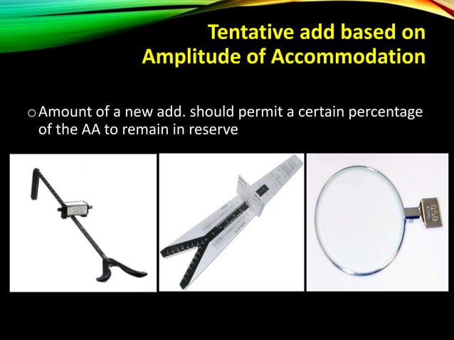 Presbyopia/ Methods of Presbyopic Addition Determination (healthkura ...