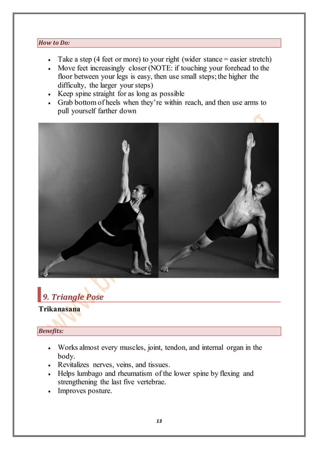 Get Detailed Guide of 26 Bikram yoga Poses & Benefits | PDF