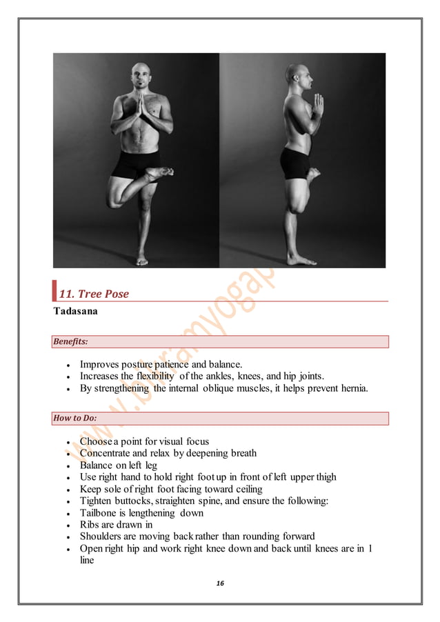 Get Detailed Guide of 26 Bikram yoga Poses & Benefits | PDF