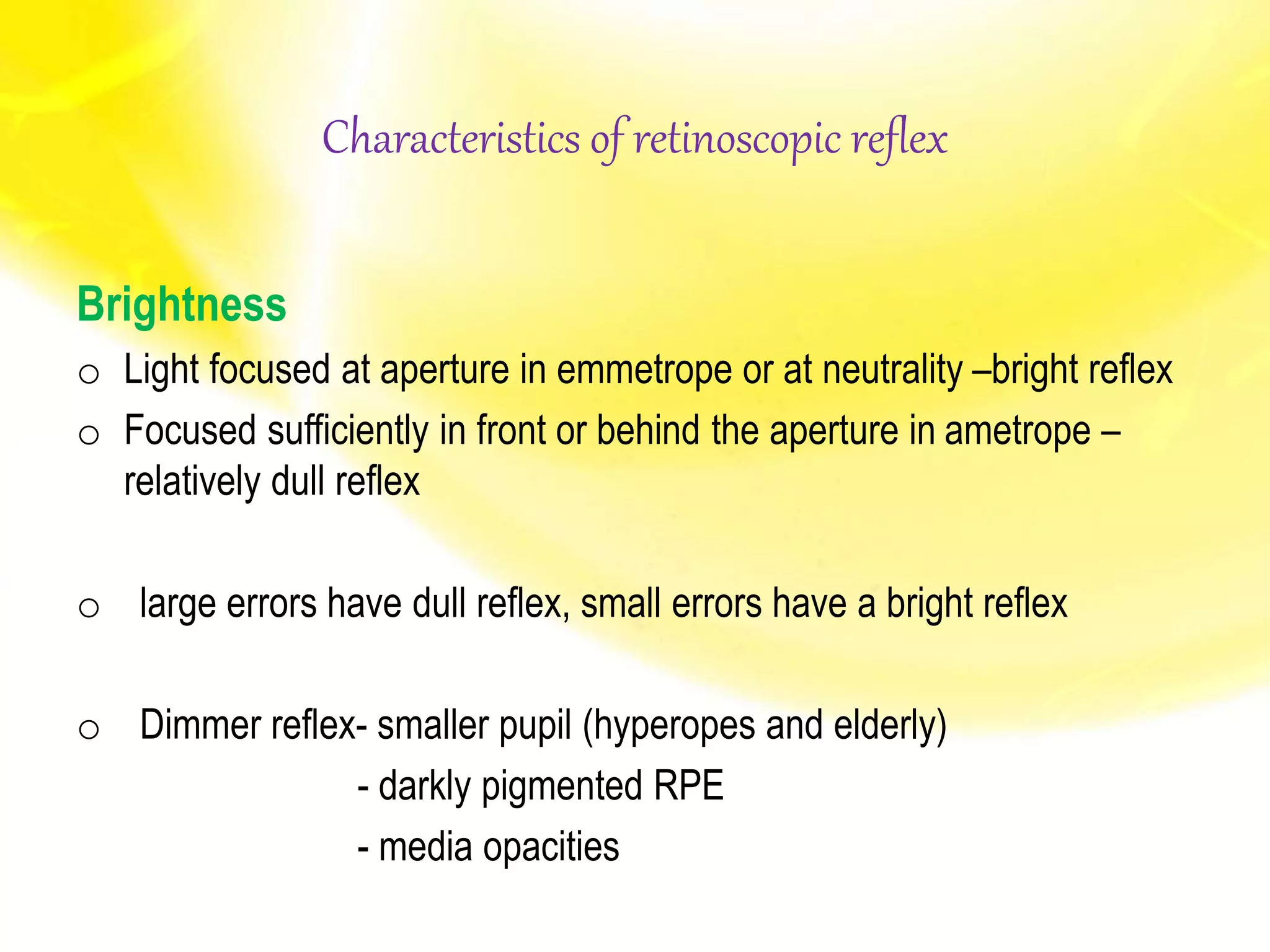 Retinoscopy/ Objective Refraction / Retinoscopy of eye (Principle ...