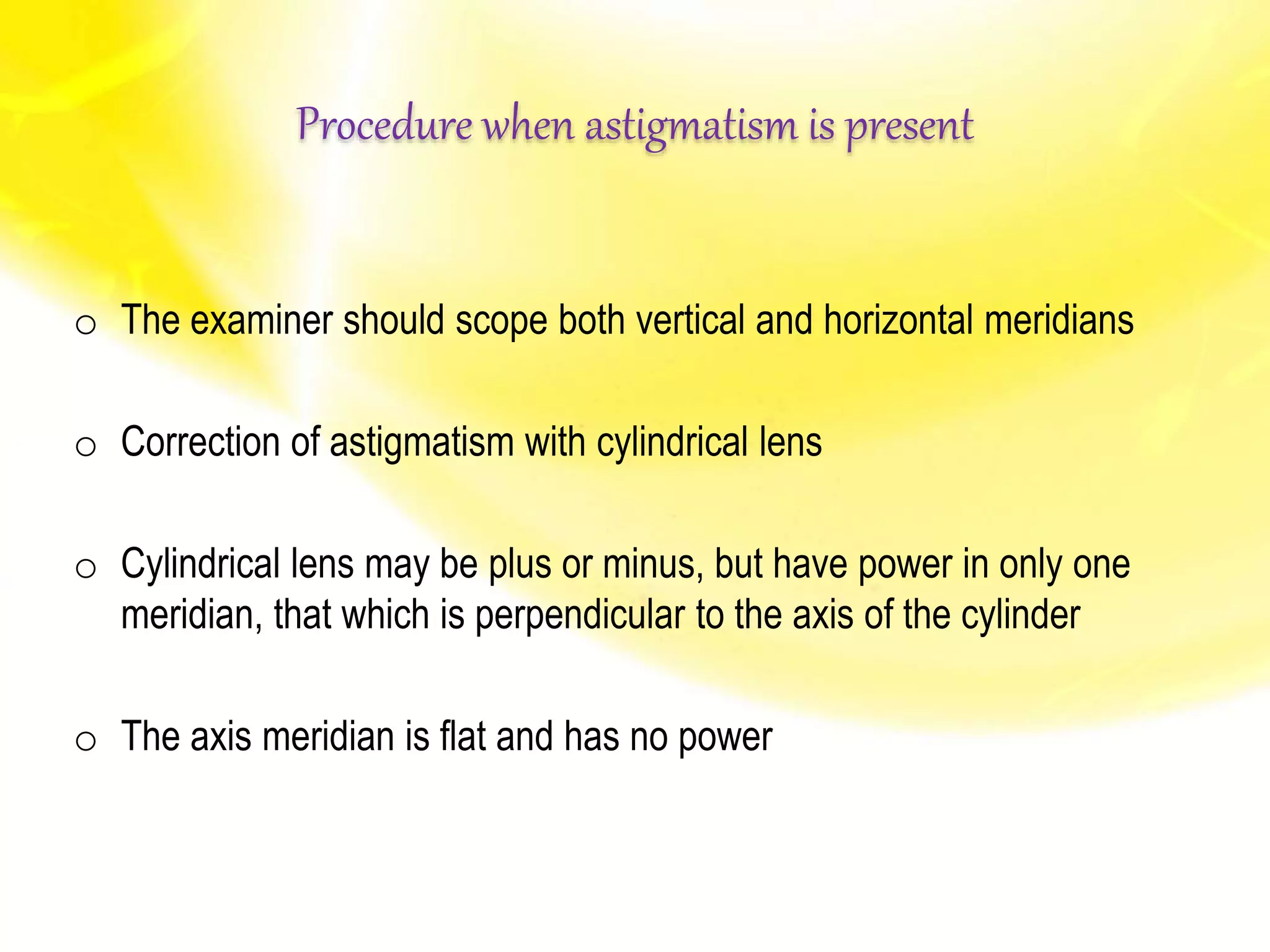 Retinoscopy/ Objective Refraction / Retinoscopy of eye (Principle ...