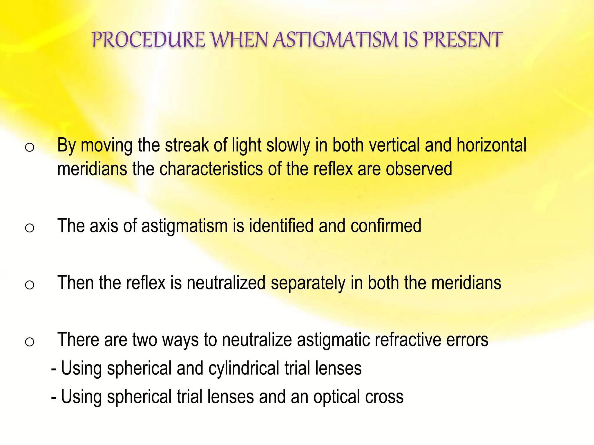 Retinoscopy/ Objective Refraction / Retinoscopy of eye (Principle ...