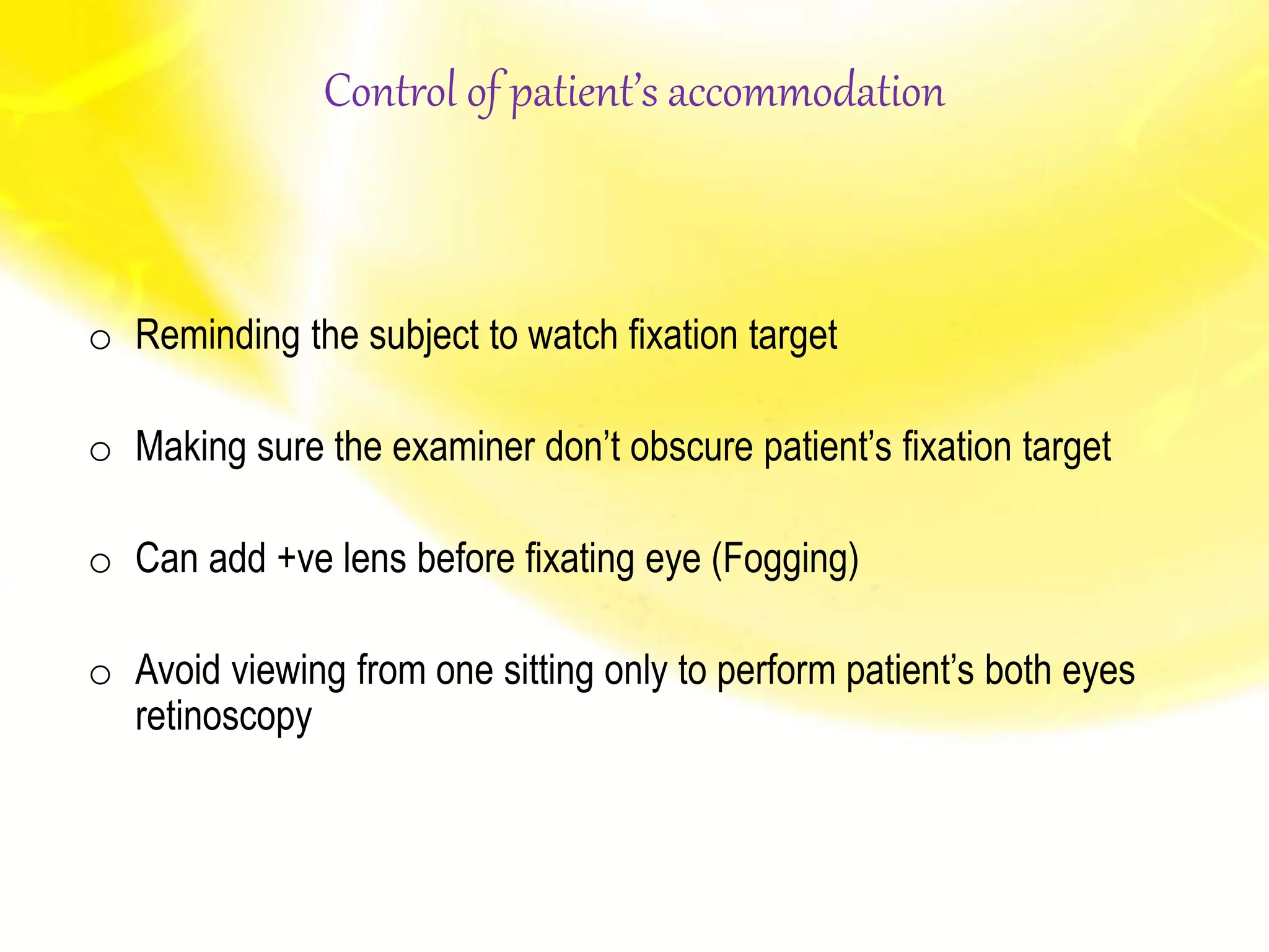 Retinoscopy/ Objective Refraction / Retinoscopy of eye (Principle ...