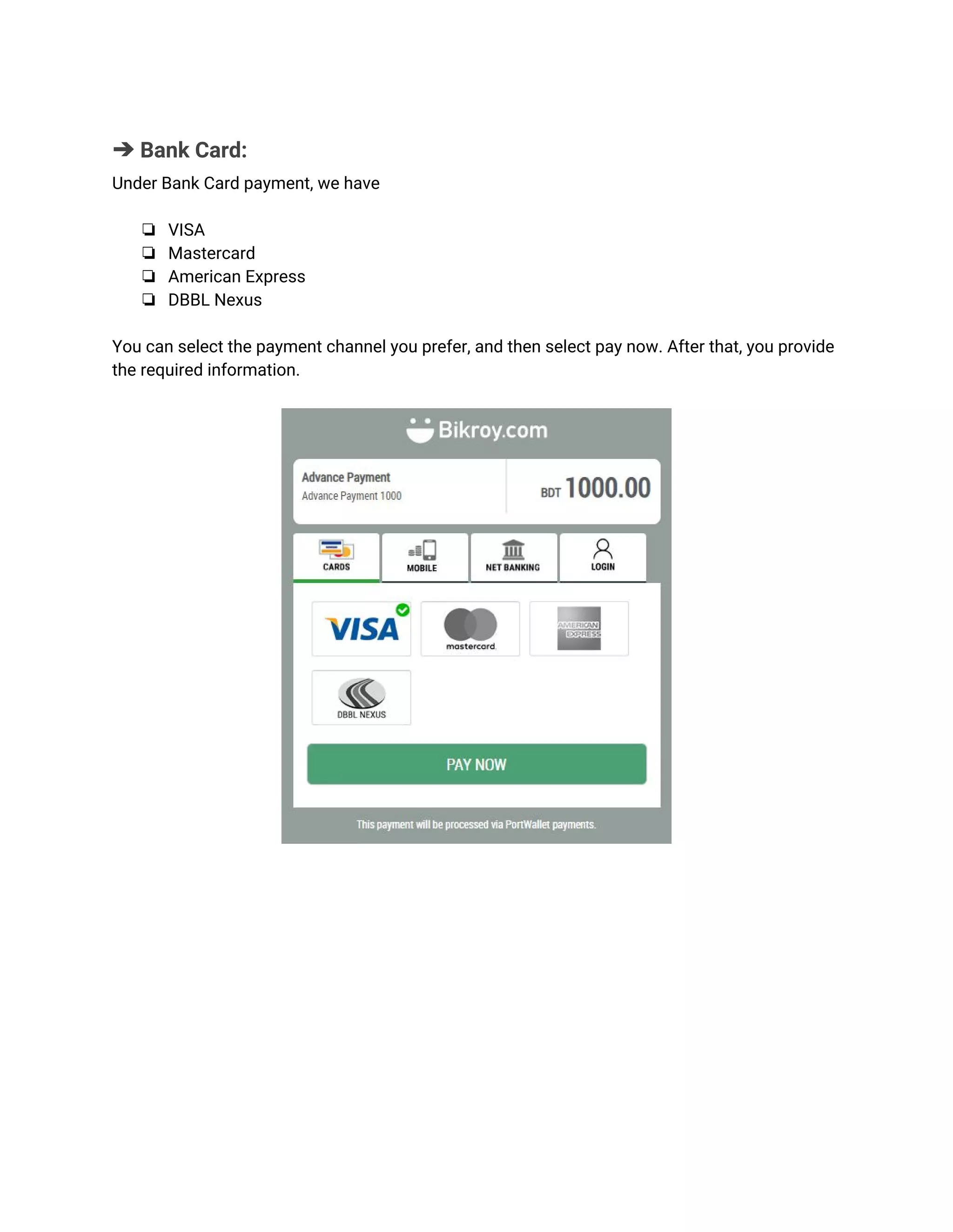 Introducing Bikroy's Payment Procedure | PDF