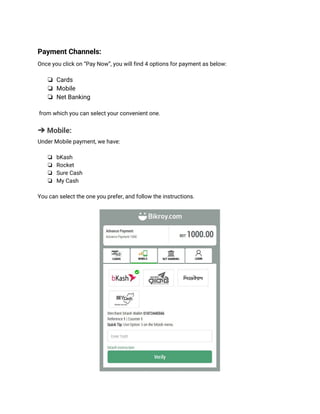 Introducing Bikroy's Payment Procedure | PDF