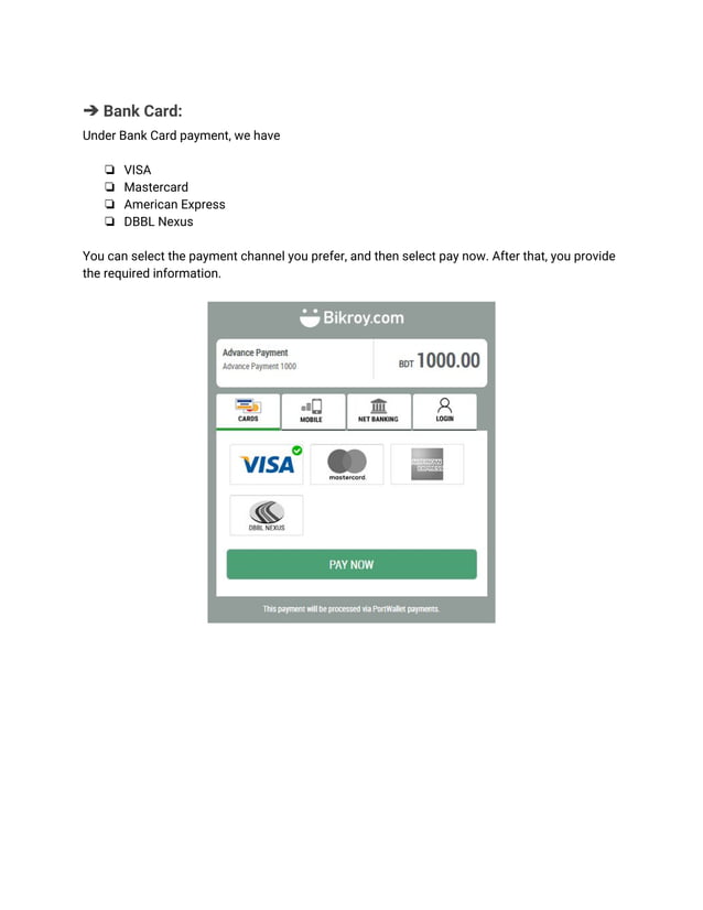 Introducing Bikroy's Payment Procedure | PDF