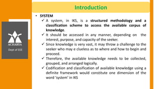 BIKS609 Module - 1 VTU Indian Knowledge System | PDF