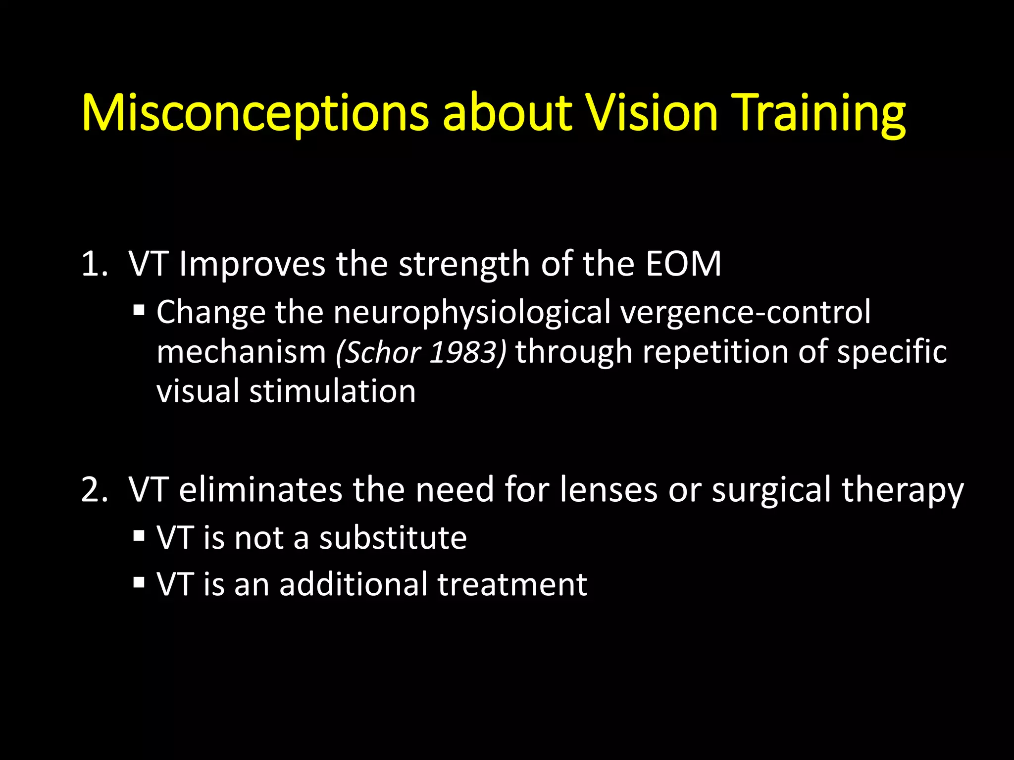 Vision Training/ Vision Therapy (Active/ Passive Vision Therapy ...