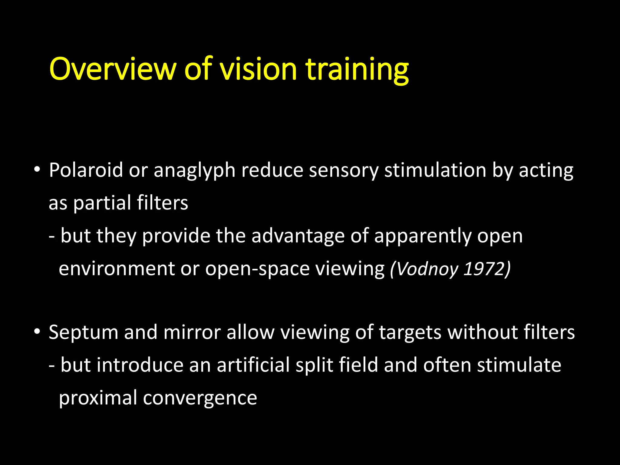 Vision Training/ Vision Therapy (Active/ Passive Vision Therapy ...