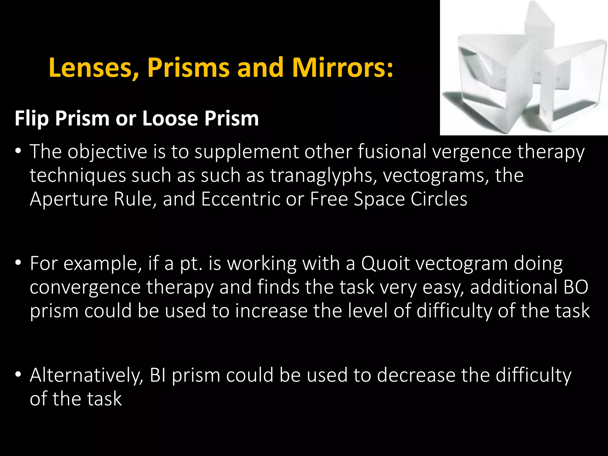 Vision Training/ Vision Therapy (Active/ Passive Vision Therapy ...