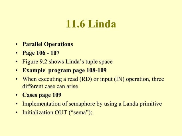 BIL406-Chapter-11-MIMD Programming Languages.ppt | Programming Languages | Computing