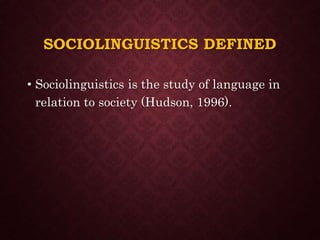 BIL60204 SOCIOLINGUISTICS IN LANGUAGE EDUCATION(Week 1) (1).ppt