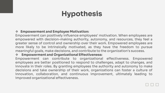 impact of employees motivation on organization effectiveness | PPT