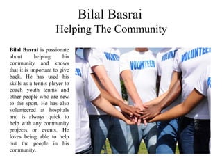 Bilal Basrai Born In Bombay | PPT