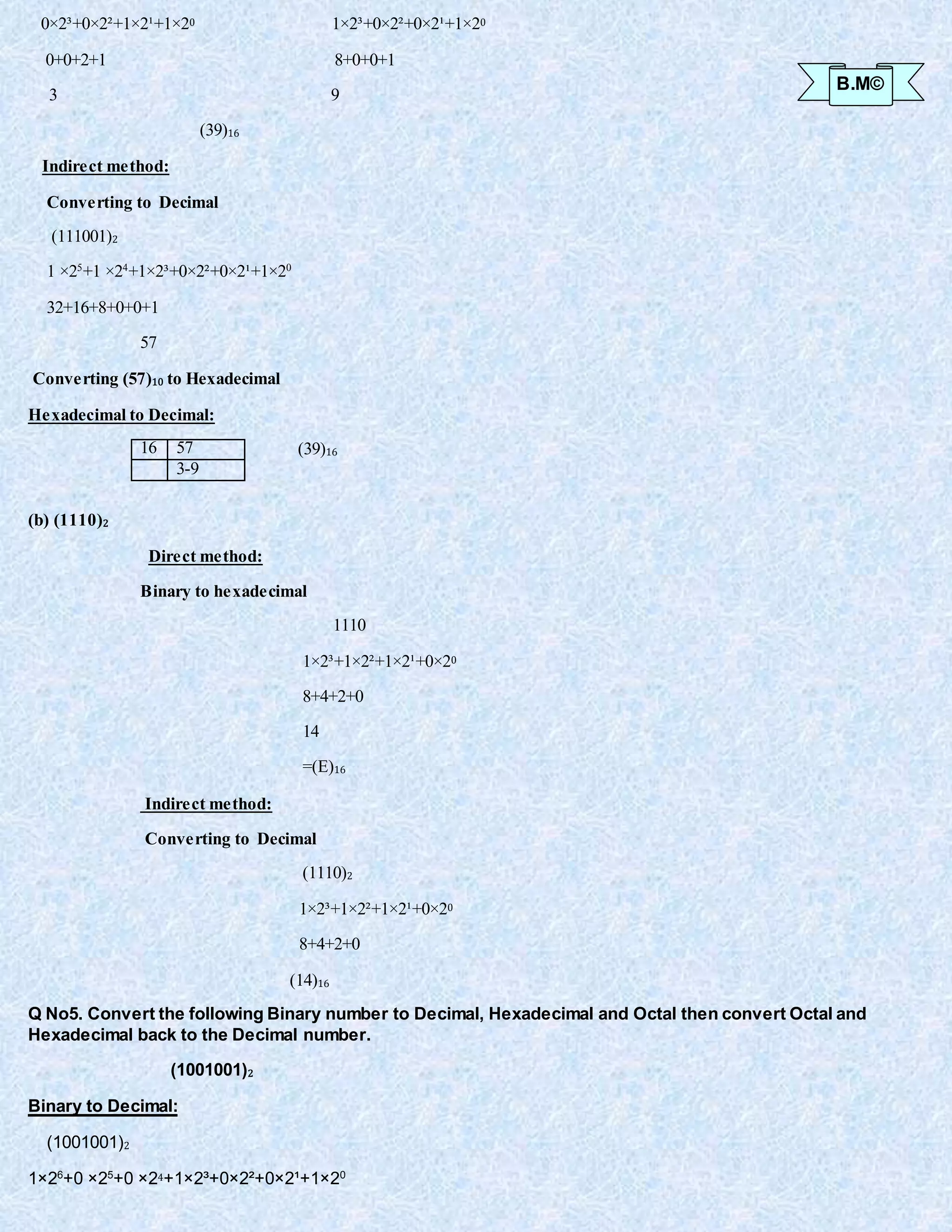 Bilal maqbool assignment no.01 computing | PDF