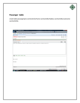 Database Management System of Travel Co. | PDF