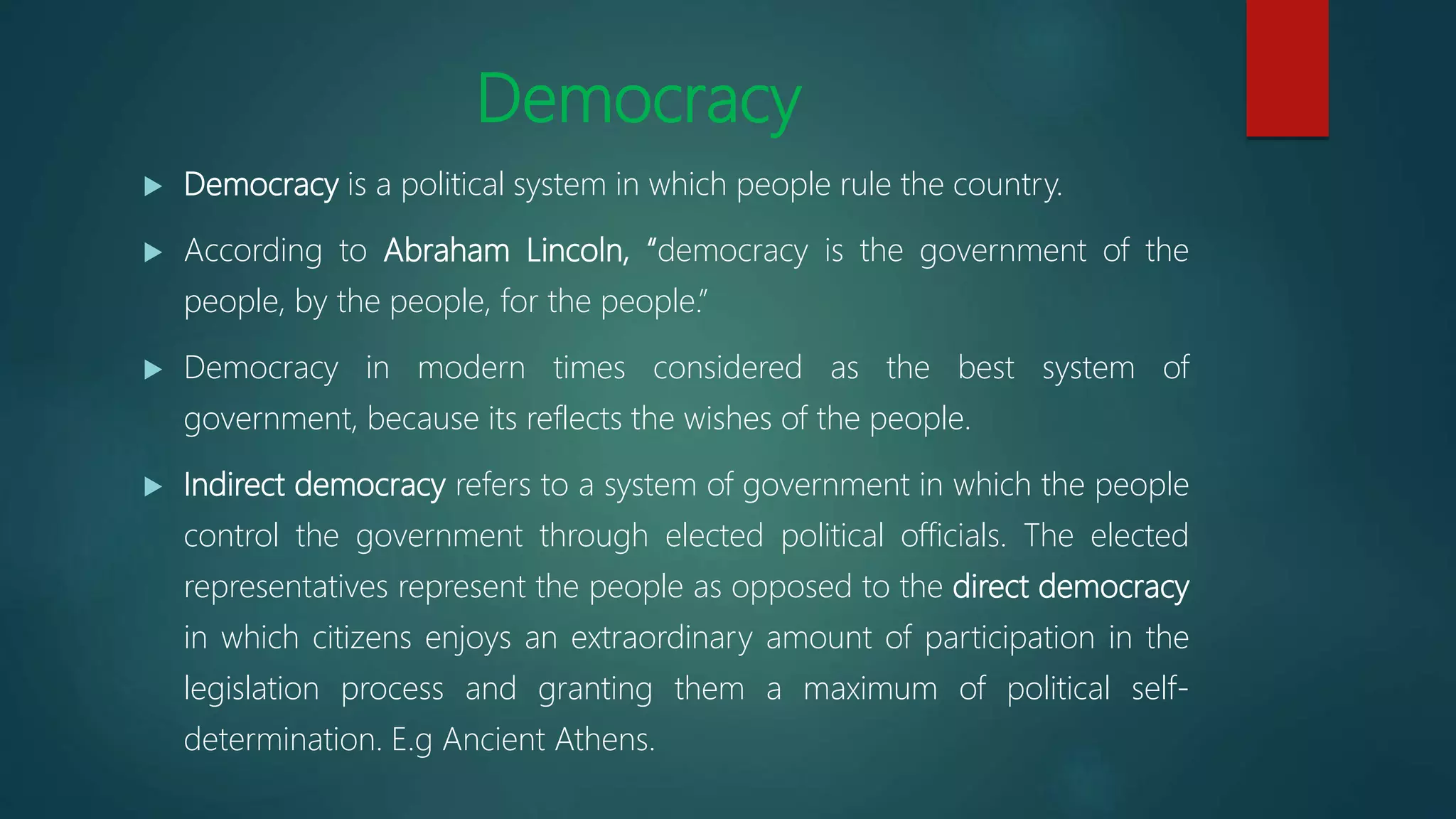 Importance of Local Government in Democracy and Good Governance | PPTX