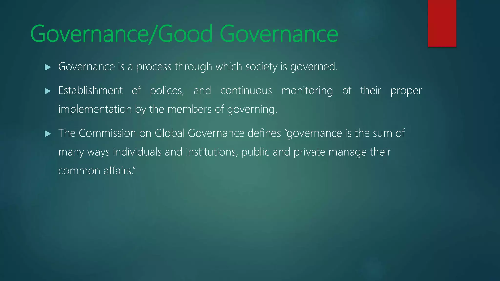 Importance of Local Government in Democracy and Good Governance | PPTX