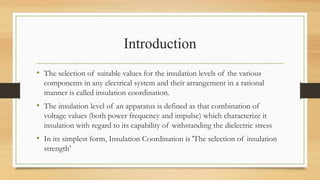 Bil and insulation coordination ppt | PPTX