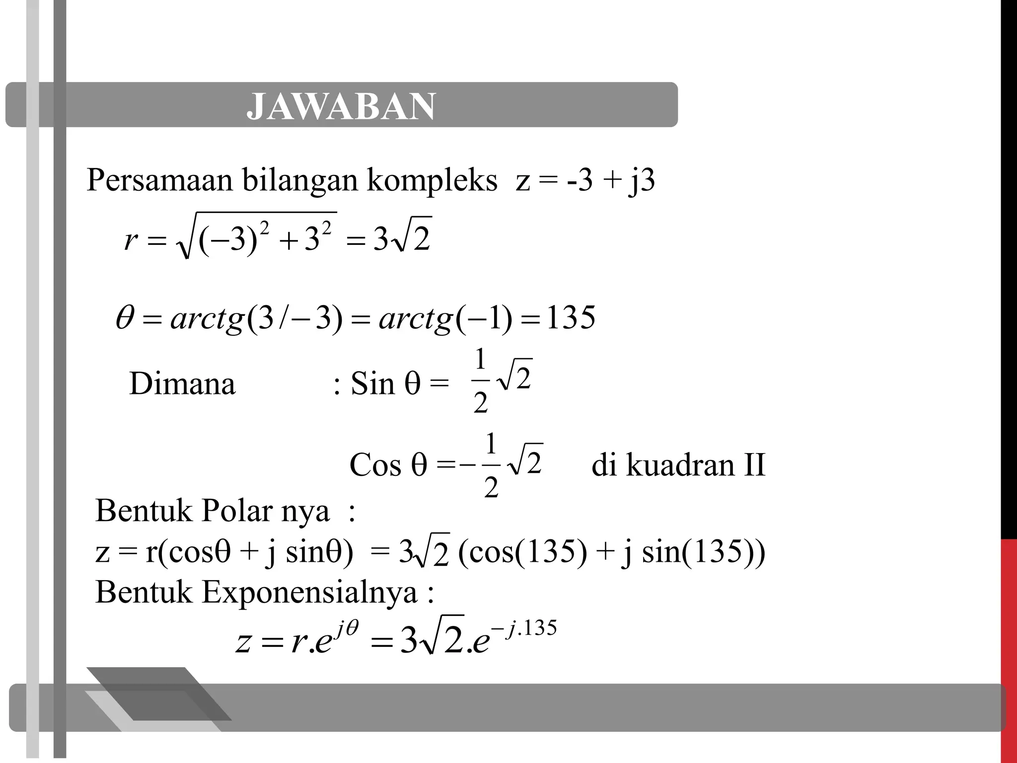 BILANGAN-KOMPLEKS MATEMATIKA LANJUTAN KELAS 11 | PPT