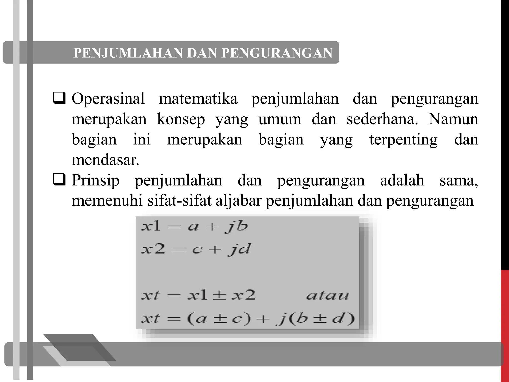 BILANGAN-KOMPLEKS MATEMATIKA LANJUTAN KELAS 11 | PPT