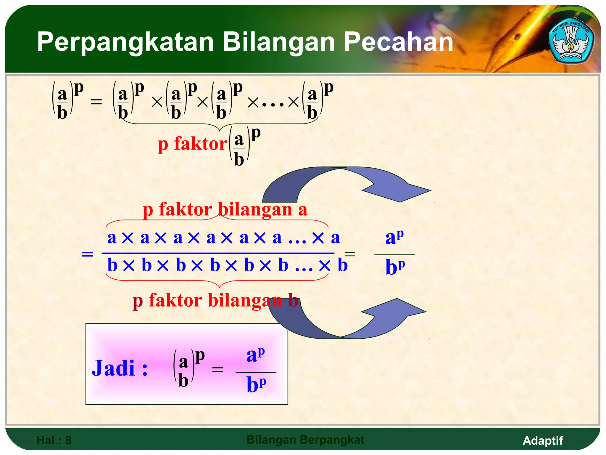 Bilangan berpangkat | PPT