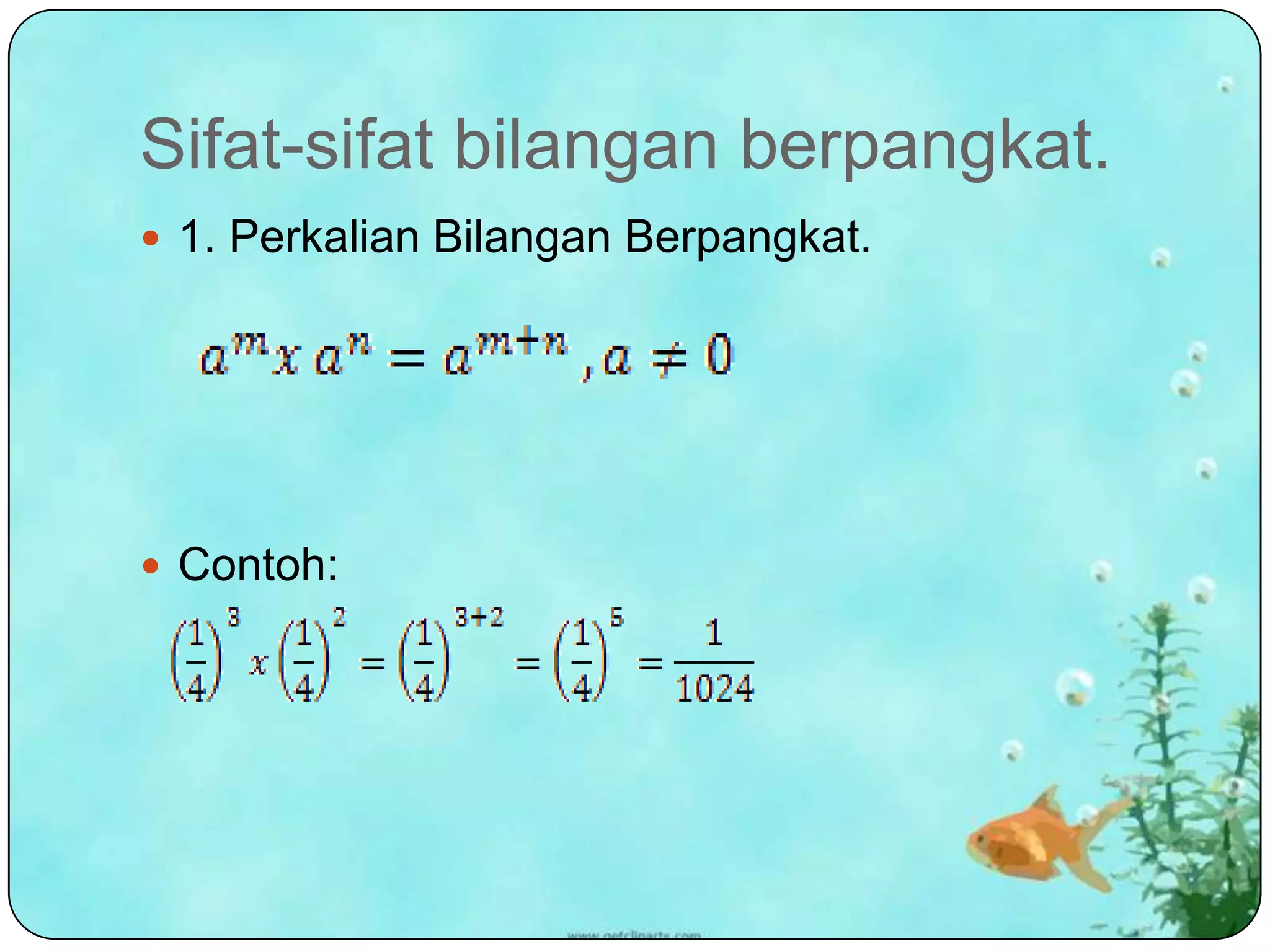 Bilangan berpangkat | PPTX