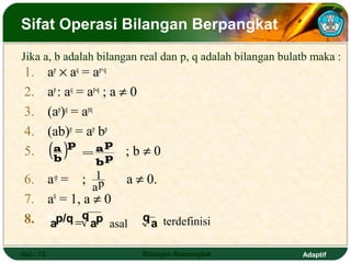 Bilangan berpangkat | PPT