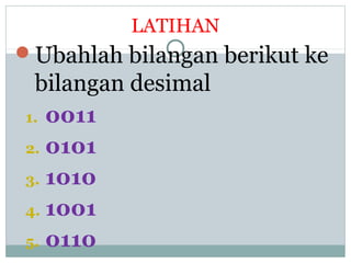 Bilangan biner | PPT