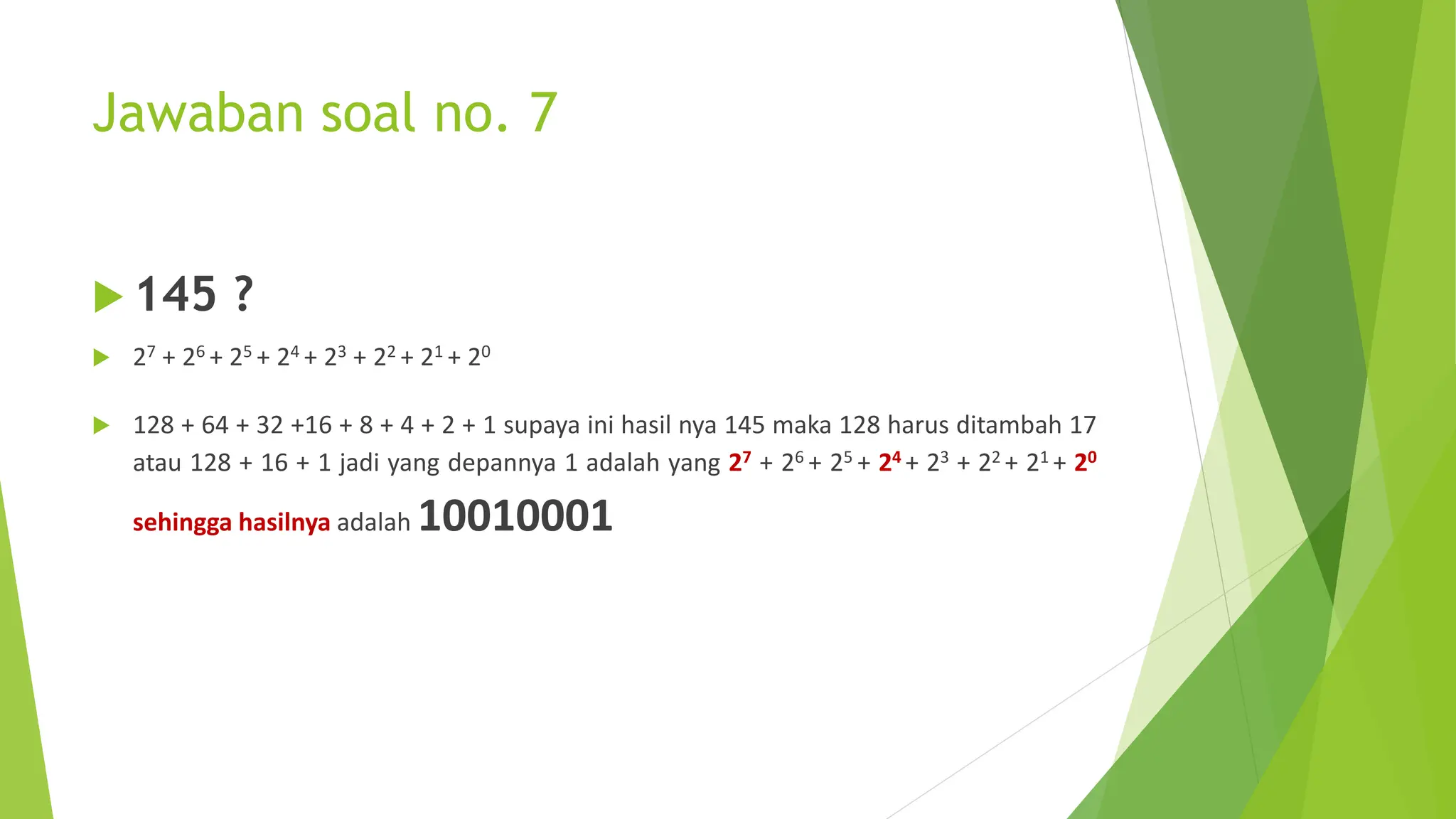 Materi Informatika SMP Pengenalan Bilangan Biner | PPTX