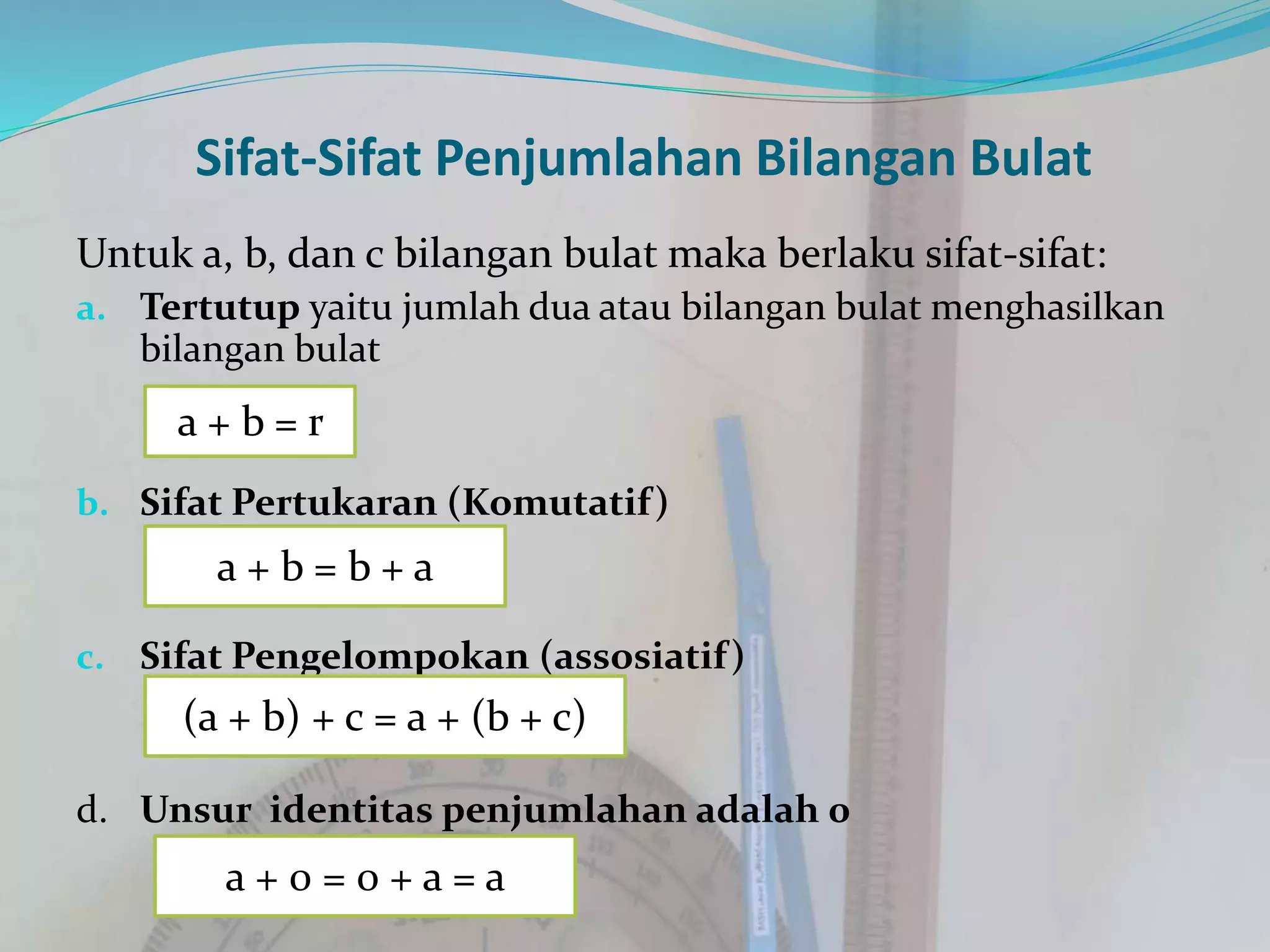 Bilangan bulat | PPTX