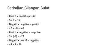 Bilangan bulat | PPT