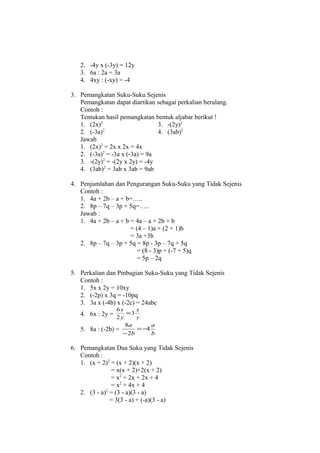 Bilanganbulat dan pecahan | PDF