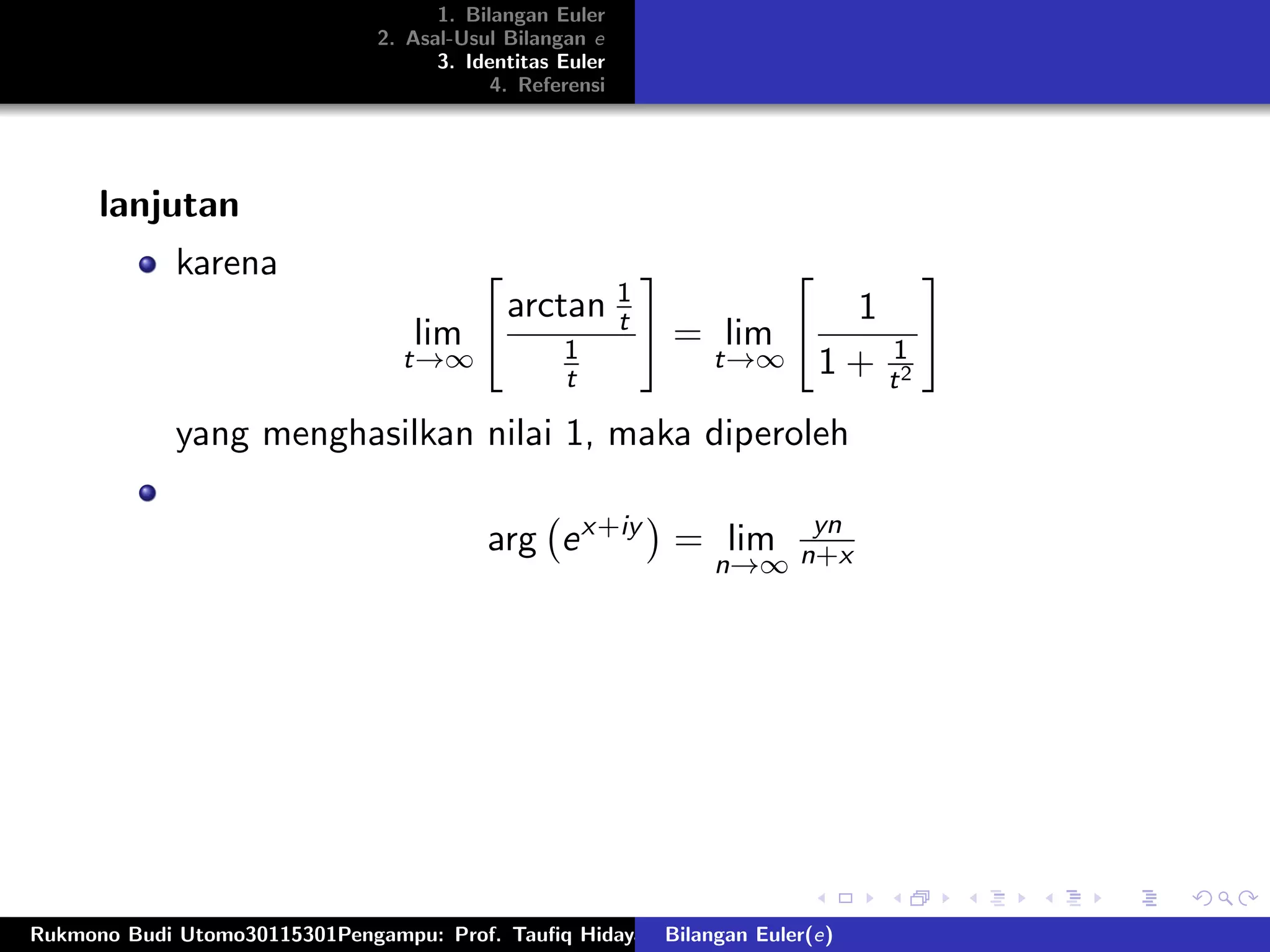 Bilangan euler | PDF