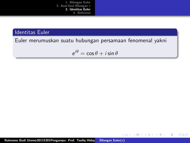 Bilangan euler | PDF
