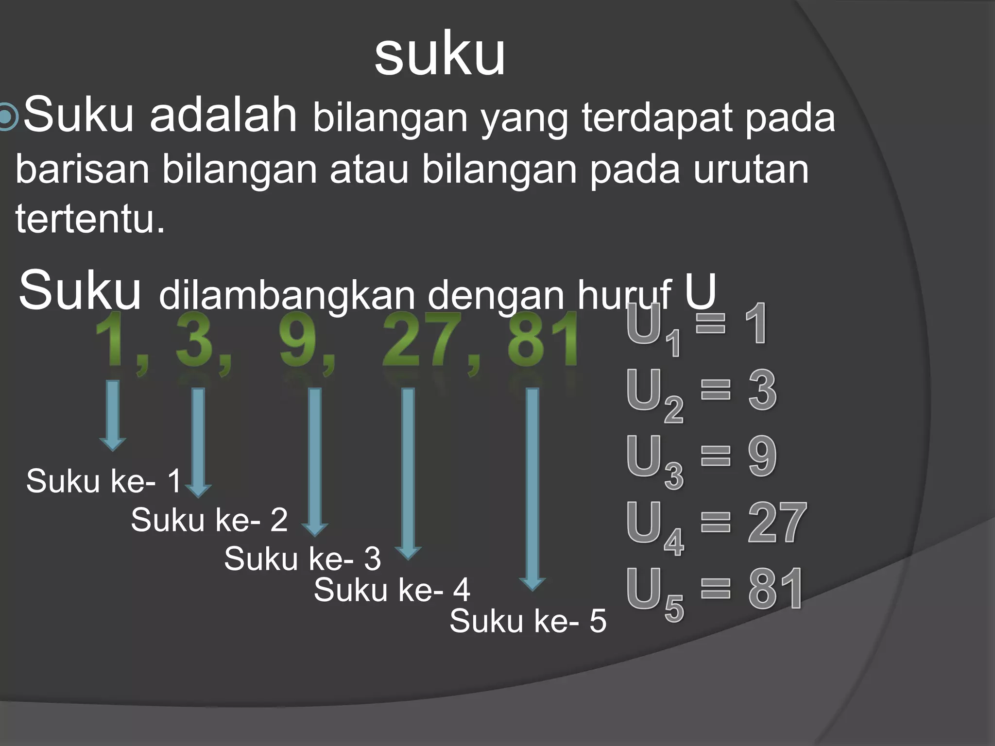 Bilangan geometri | PPTX