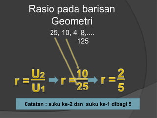 Bilangan geometri | PPTX