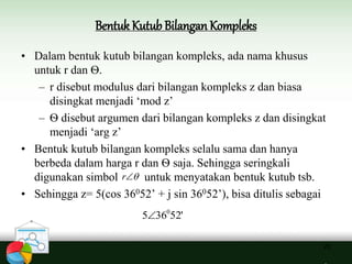 Bilangan kompleks | PPTX