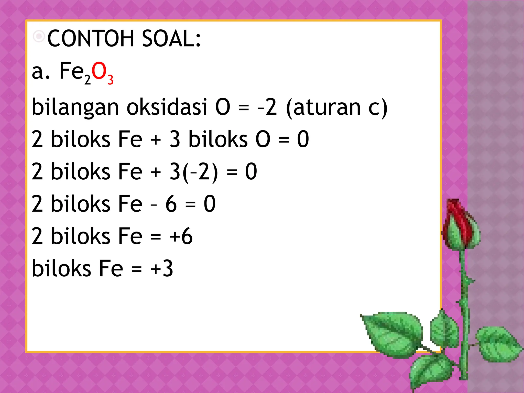 BILANGAN OKSIDASI KELAS XII Rini ANggreinipptx | PPTX