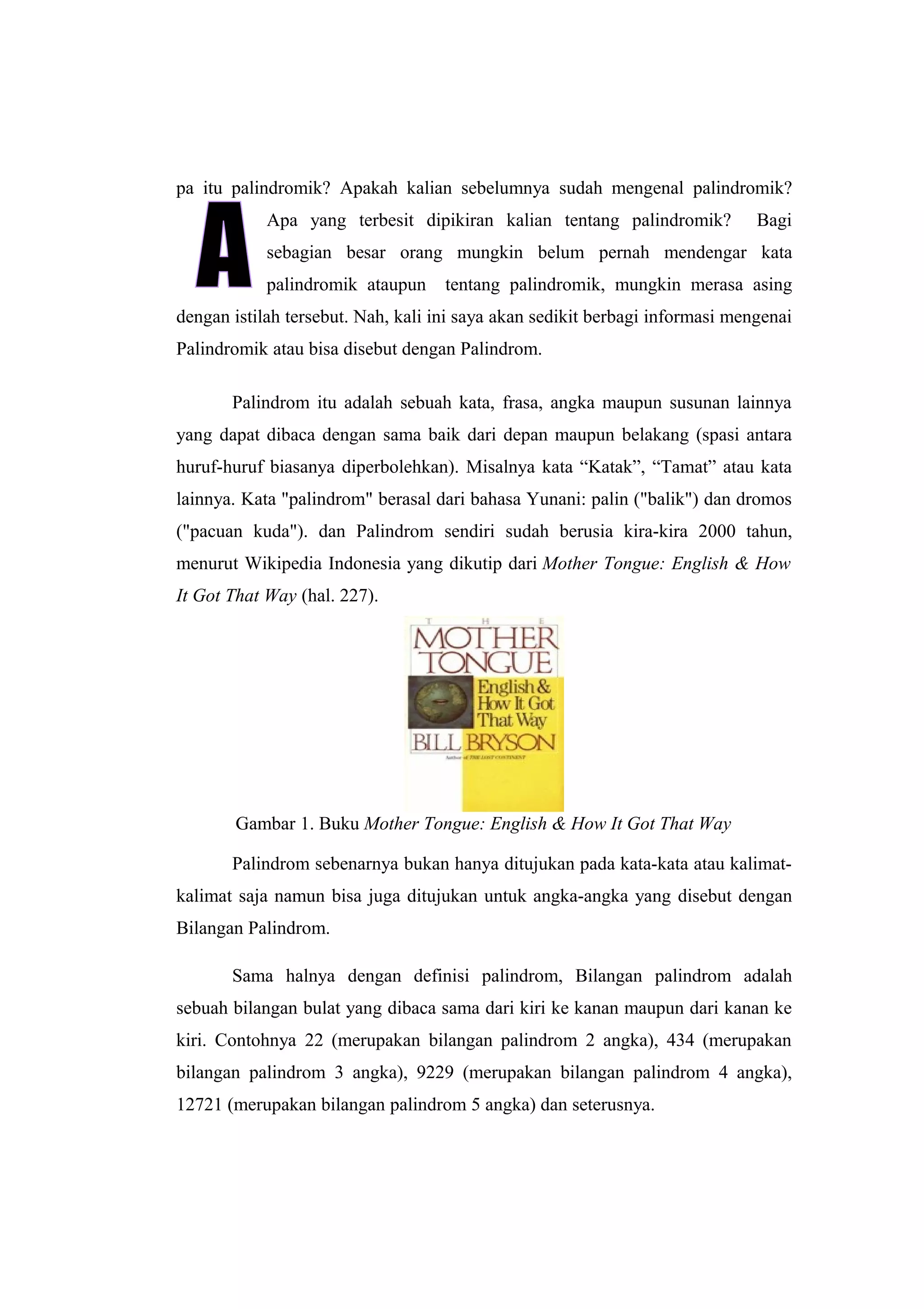 Bilangan Palindromik | DOC