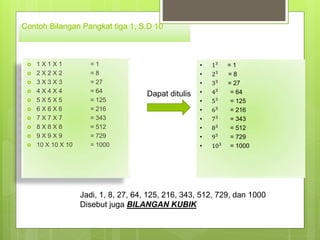 Bilangan pangkat | PPT