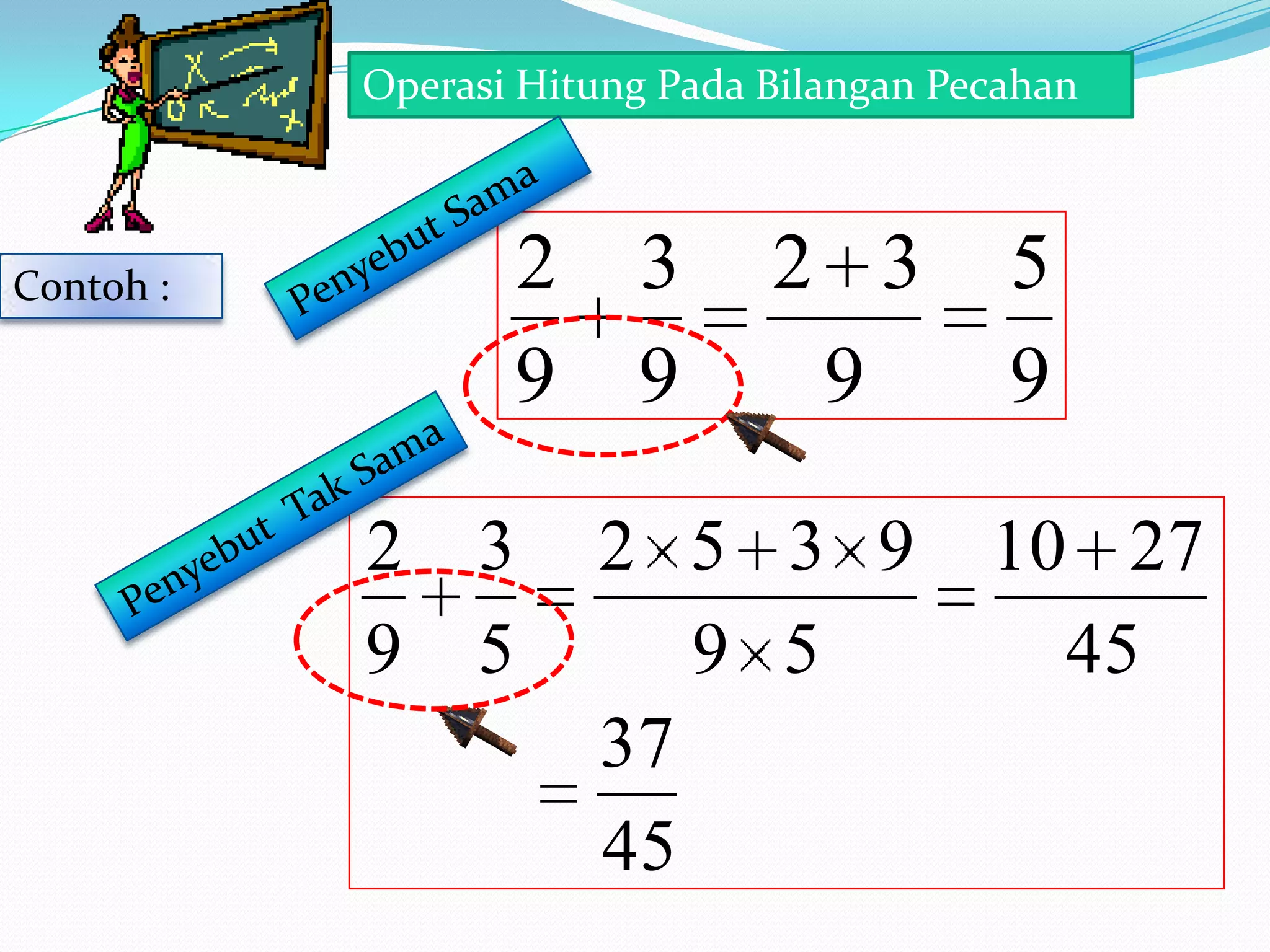 Bilangan pecahan | PPTX